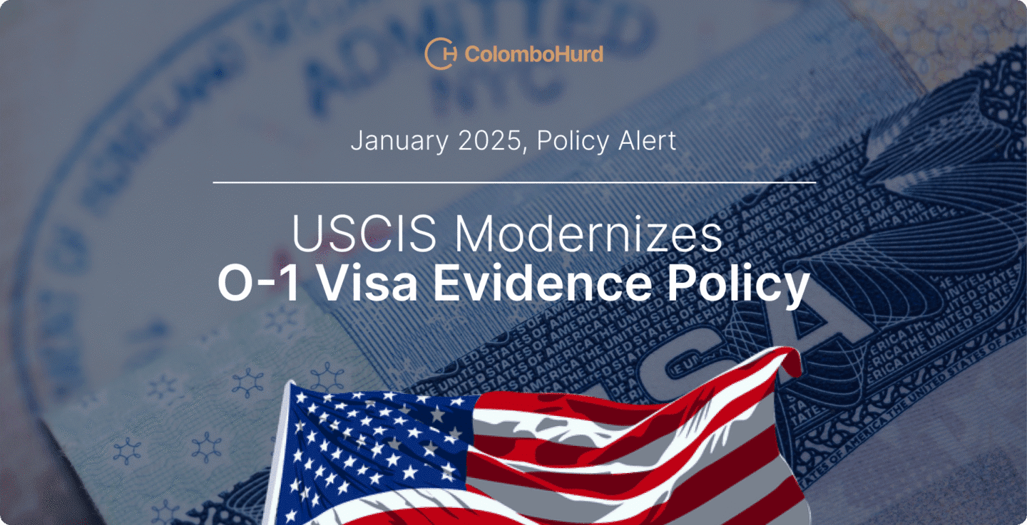 USCIS Updates Guidance for O-1 Visa Eligibility