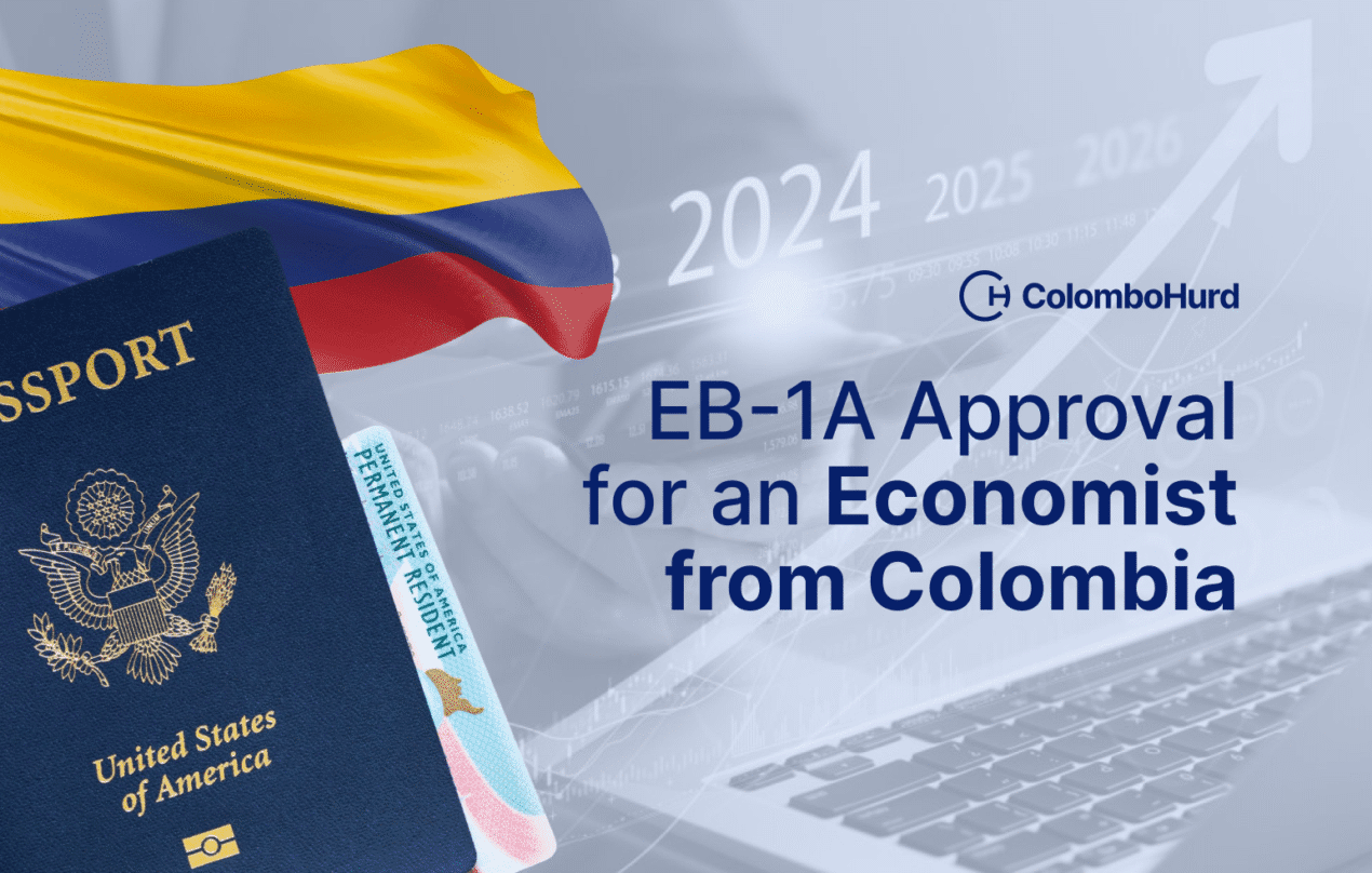 EB-1A Approval Secured by Colombian Business Leader
